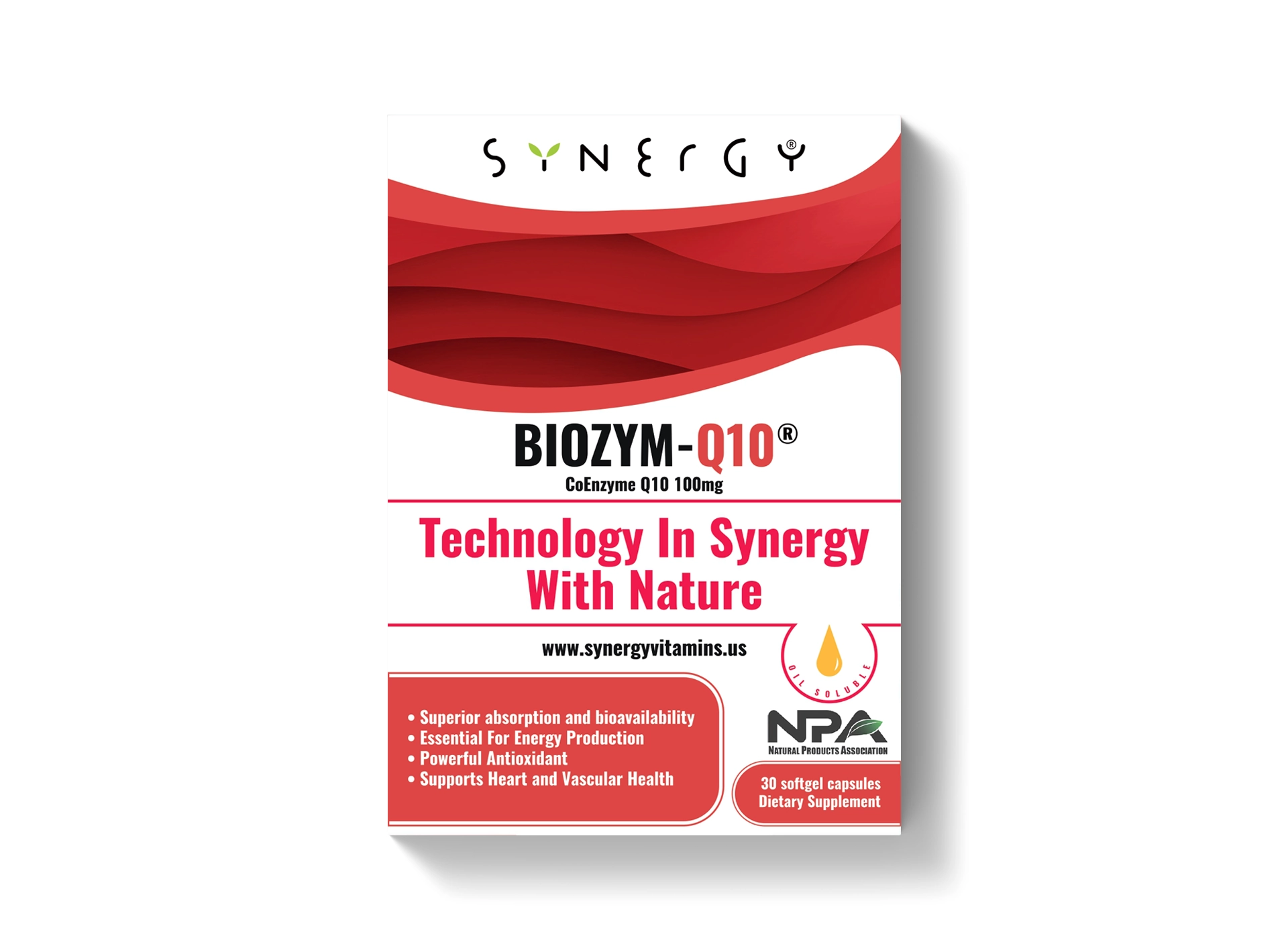 Biozym-Q10 EU - CoQ10 100mg for Heart Health
