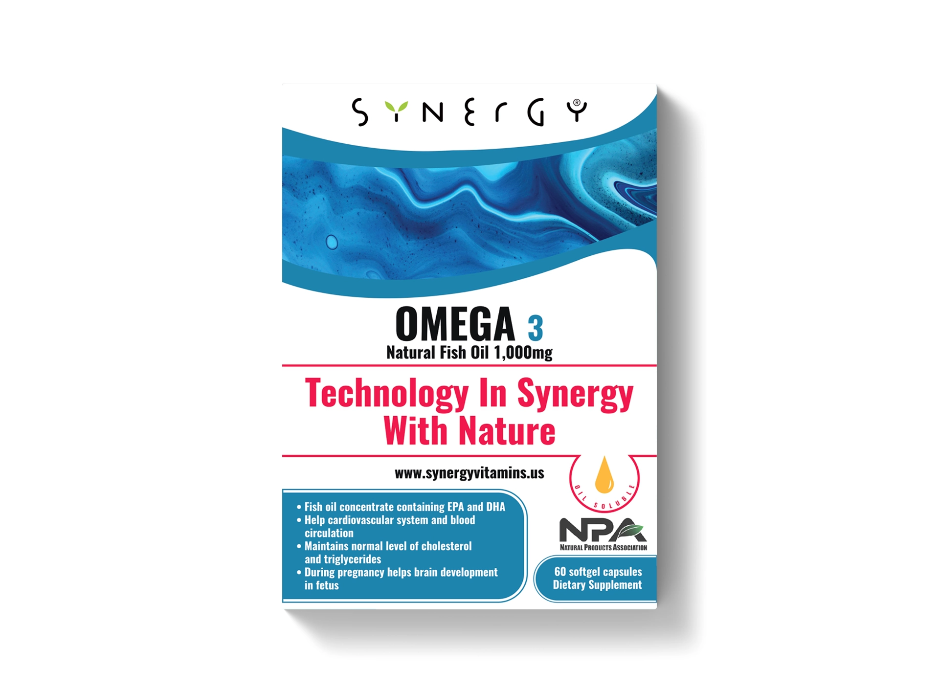 Omega 3 EU - Fish Oil for Heart & Brain Health